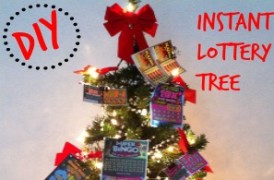 DIY Instant Lottery Tree featured - The Savvy Age