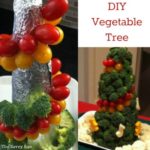 DIY Vegetable Tree Centerpiece - The Savvy Age