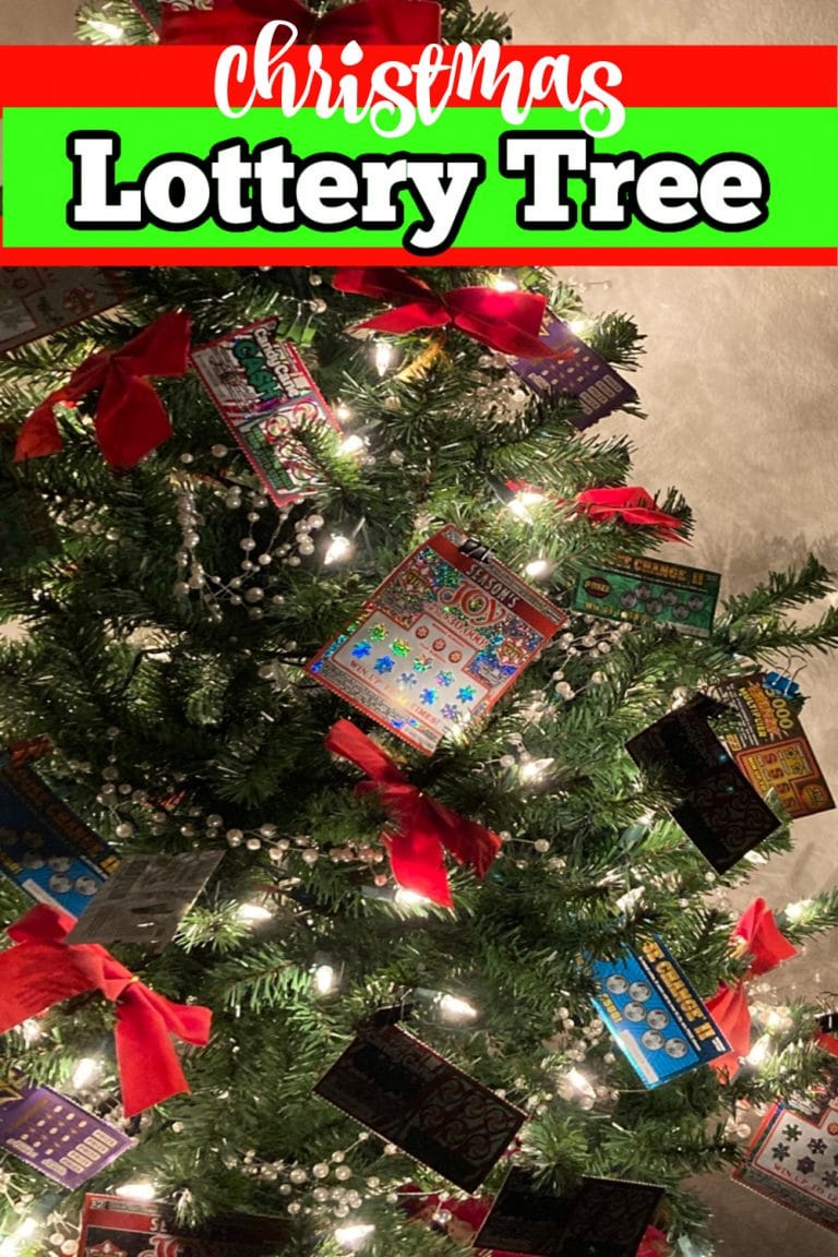 Christmas Lottery Tree {Easy Christmas Craft} - The Savvy Age