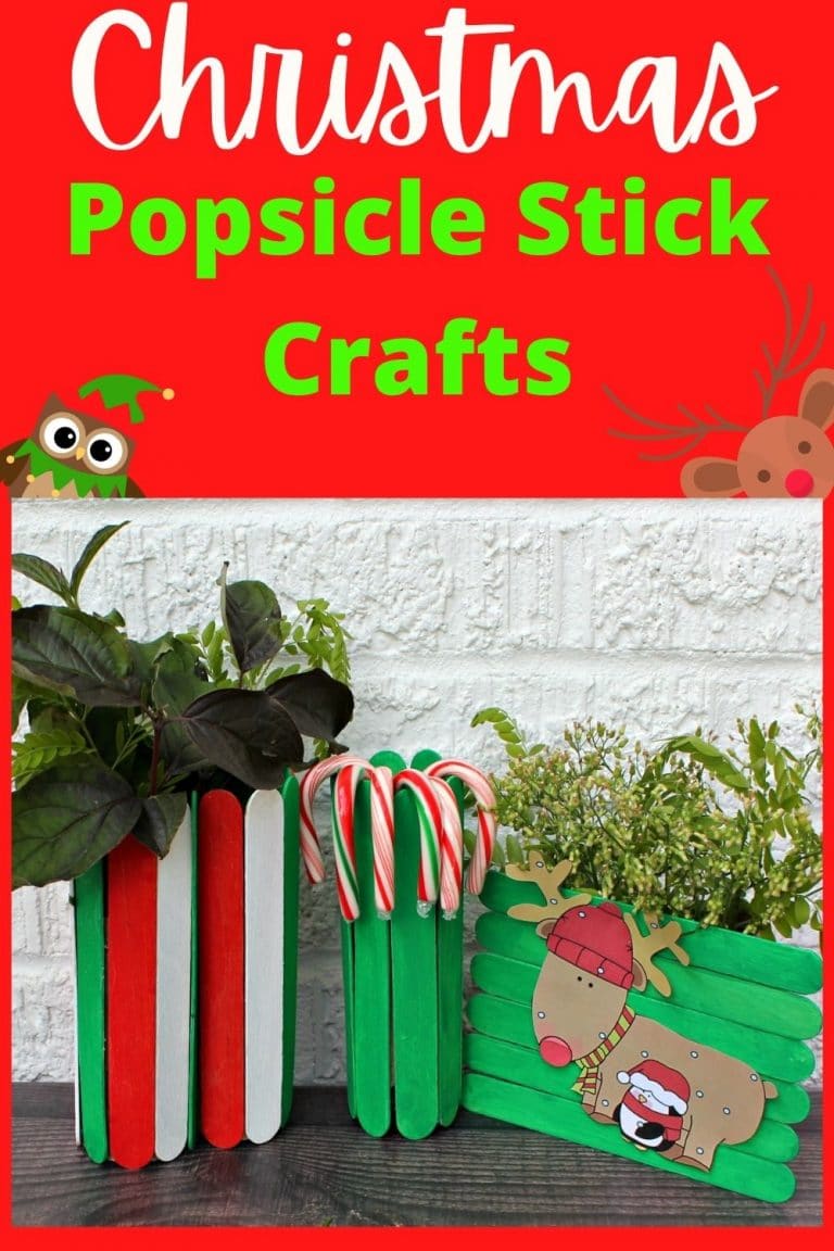 Easy Popsicle Stick Christmas Crafts - The Savvy Age