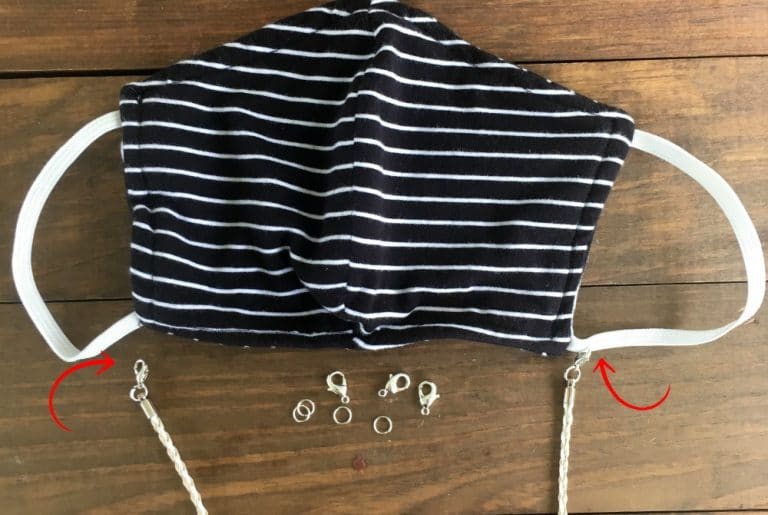 DIY Neck Strap For Homemade Face Masks - The Savvy Age
