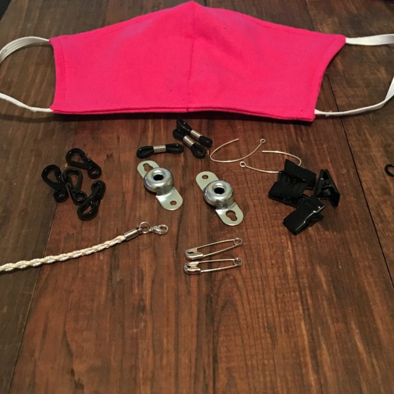 DIY Neck Strap For Homemade Face Masks - The Savvy Age