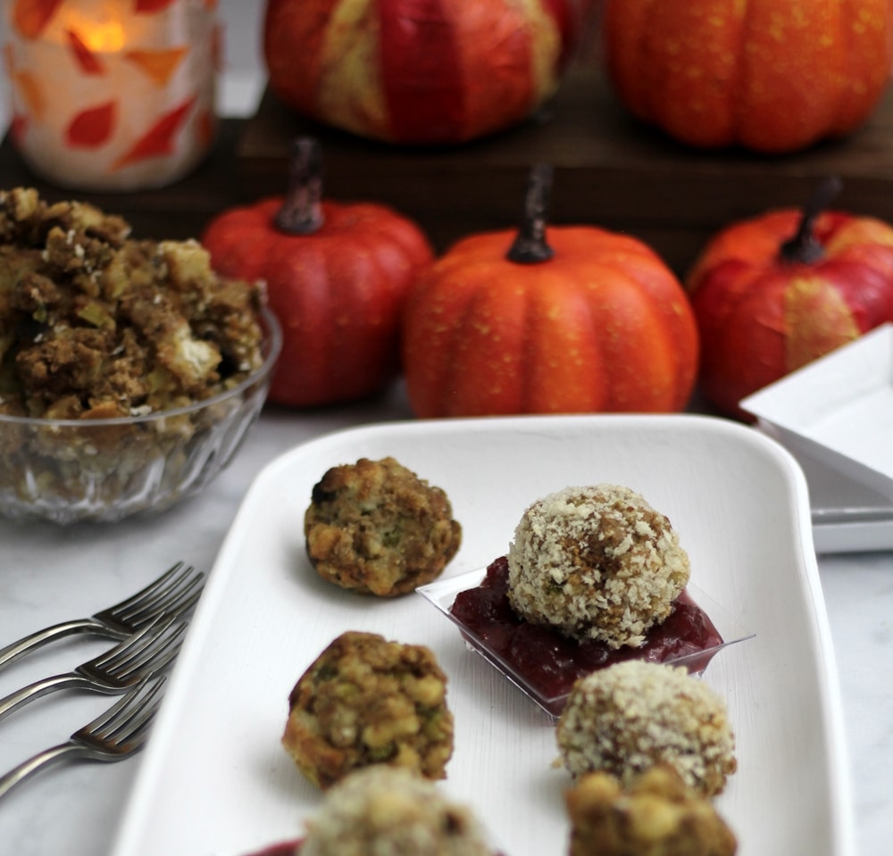 Grandma's Mini Stuffing Balls - Leftover Thanksgiving Stuffing - The ...